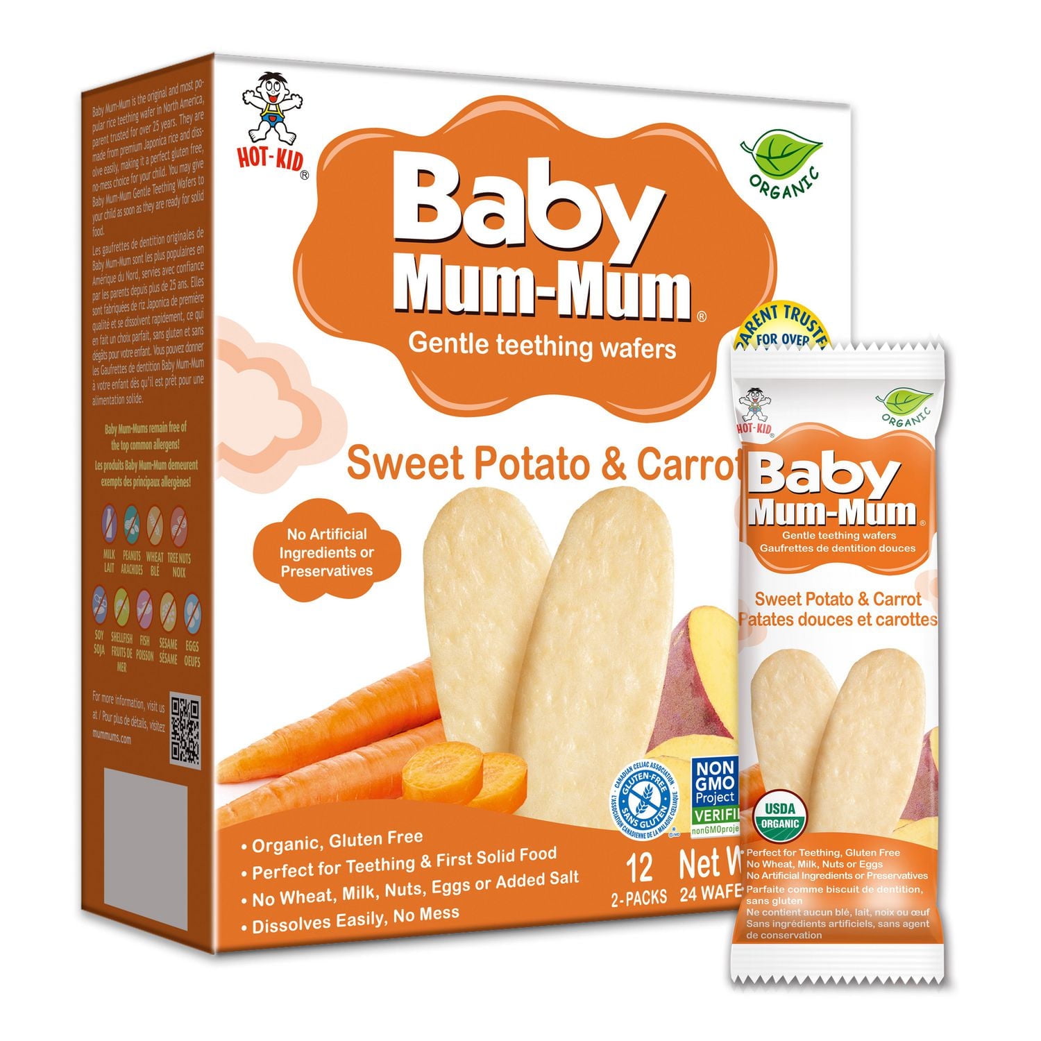 Click here for Want Want Baby Mum-Mum Organic Sweet Potato And Ca... prices