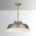 9D331A Austin Allen Oakwood - 1 Light Pendant In Urban and Industrial ...
