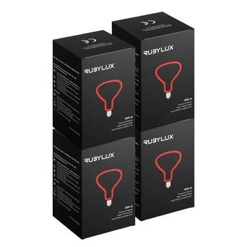 RubyLux NIR-A Near Infrared Bulb Grade A (4 Pack) | Walmart Canada