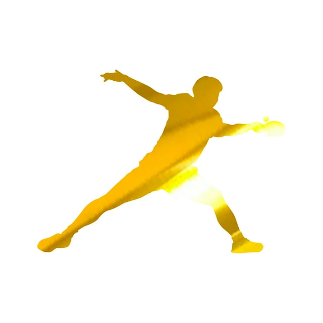 Table Tennis Sticker Decal Die Cut - Self Adhesive Vinyl - Weatherproof ...