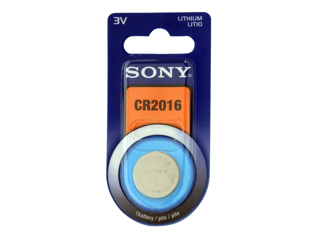 Sony CR-2016 - Battery CR2016 Li 85 mAh - Walmart.com