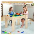 Building Blocks Table with Storage for , Wooden Table Fits Bricks for ...