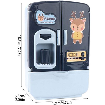 Kitchen Fridge Toys, Fridge Toy for Kids,Toy Refrigerator, 18.5*6.5 ...