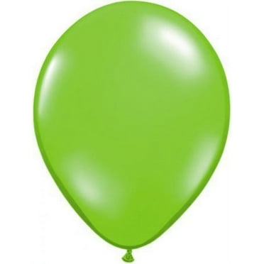Qualatex 16" Lime Green Latex Balloons (50ct) - Walmart.com