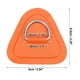6uds Parche de Anillo D PVC Acero Inoxidable Naranja Unique Bargains ...