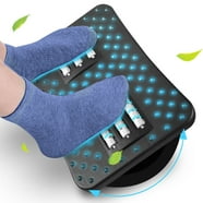 Ergonomic Rocking Foot Rest with Adjustable Support & Massager for ...