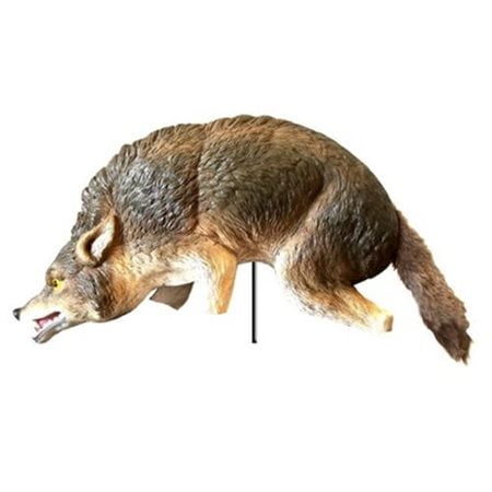 3-Dimensional Coyote Lifelike Bird Predator Decoy - Walmart.com