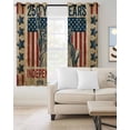 Anniversary USA Flag Blackout Curtains for Bedroom/Living Room, Thermal ...
