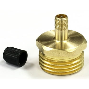 Valterra P23508VP Gray RV Blow-Out Plug with Shrader Valve - Walmart.com