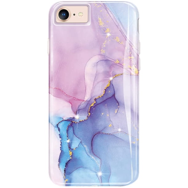 iPhone Se 2020 Case,iPhone 6 7 8 Case,Bling Glitter Sparkle Rose Gold ...
