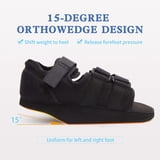 GHORTHOU Post-op Medium Size Shoes, Lightweight Heel Wedge for ...