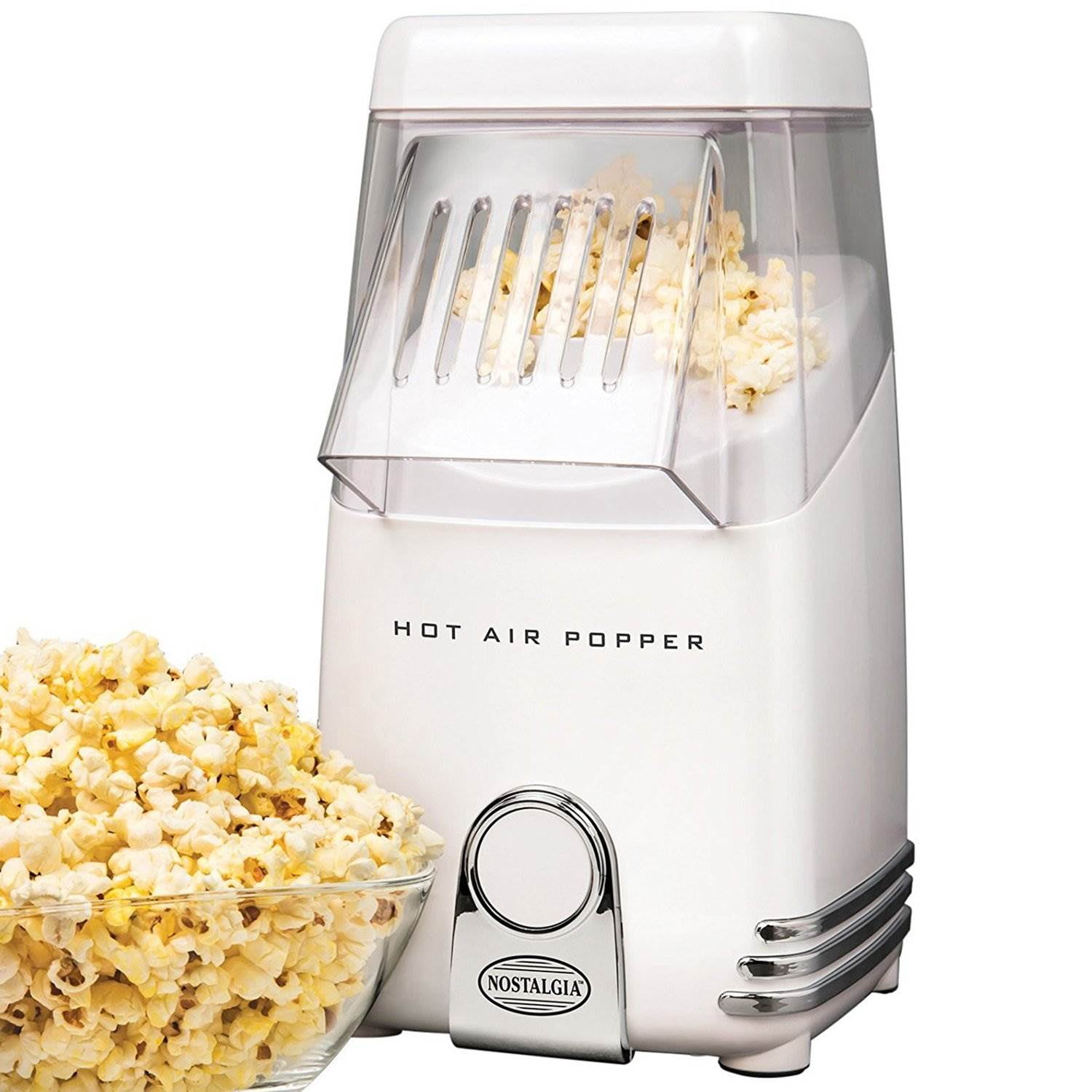 Nostalgia 8 Cup Hot Air Home Kitchen Countertop Popcorn Maker Machine ...