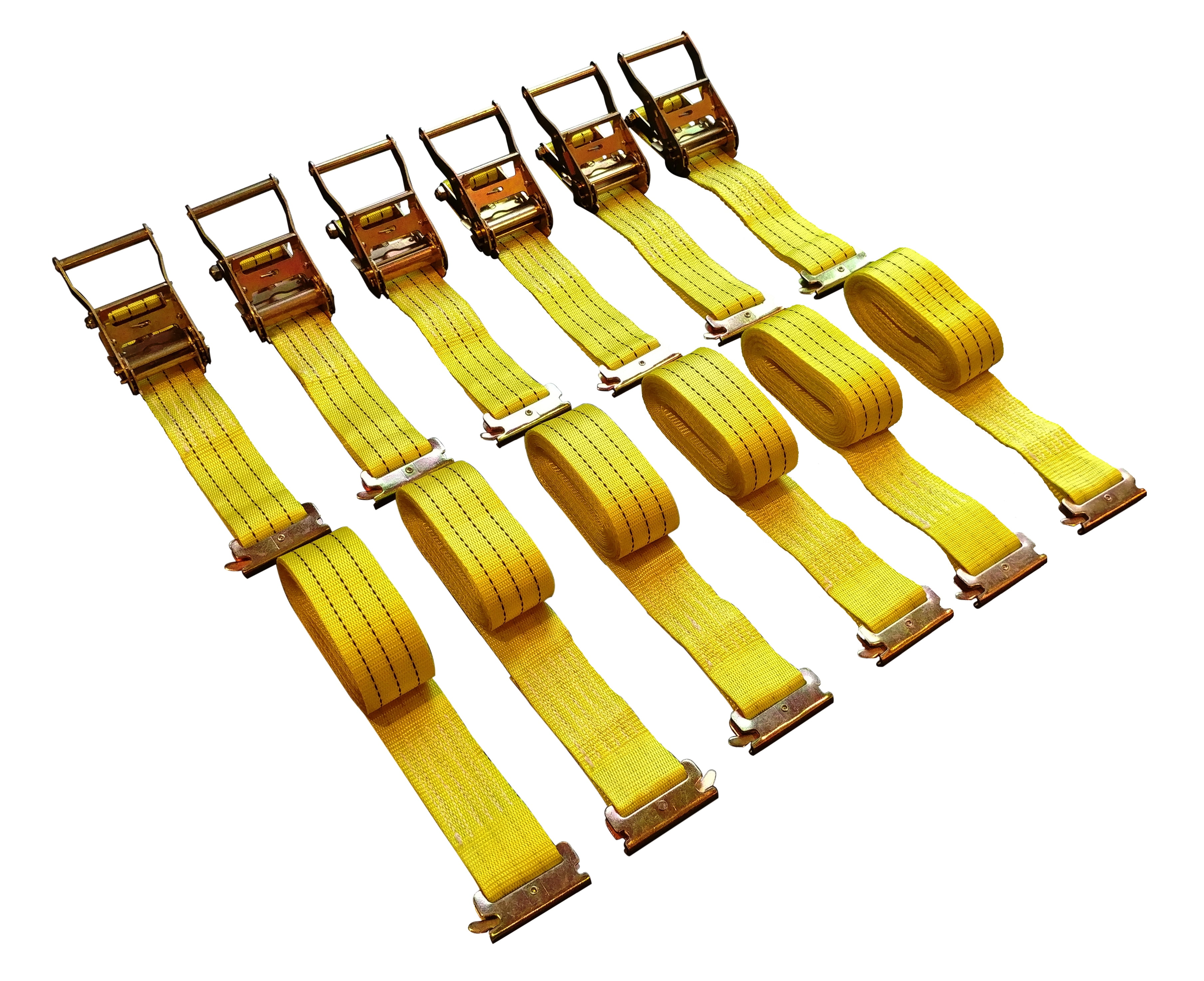2"x15' E-Track Ratchet Straps 4400 Lbs 6 Pack - Walmart.com
