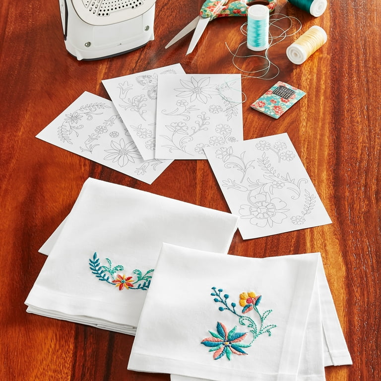 Embroidery Iron On Transfer Patterns