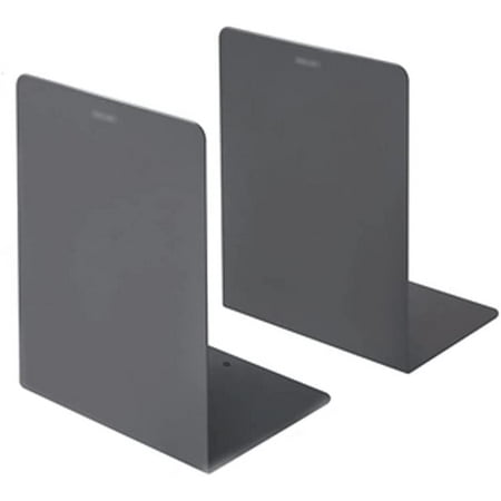 Book Ends Support for Shelves Non-Skid Bookshelf Desk Organizer, Heavy ...