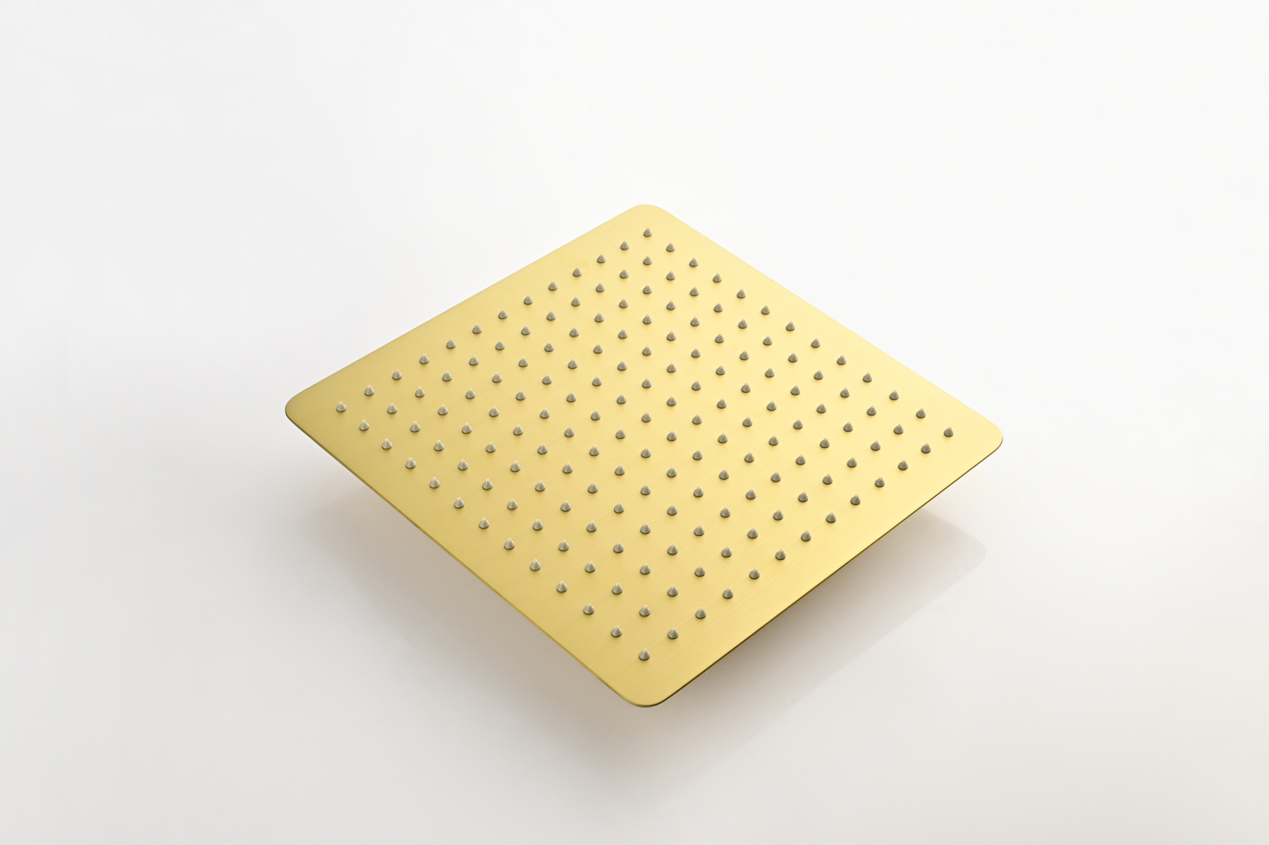 8in Rain Shower Head with Gold Finish, Square Rainfall Shower Head ...