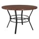 Flash Furniture Tremont 45" Round Dining Table in Coffee Wood Finish ...