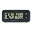 Mainstays Black Electric Digital Deep Sleep Alarm Clock with Large 1.4 ...