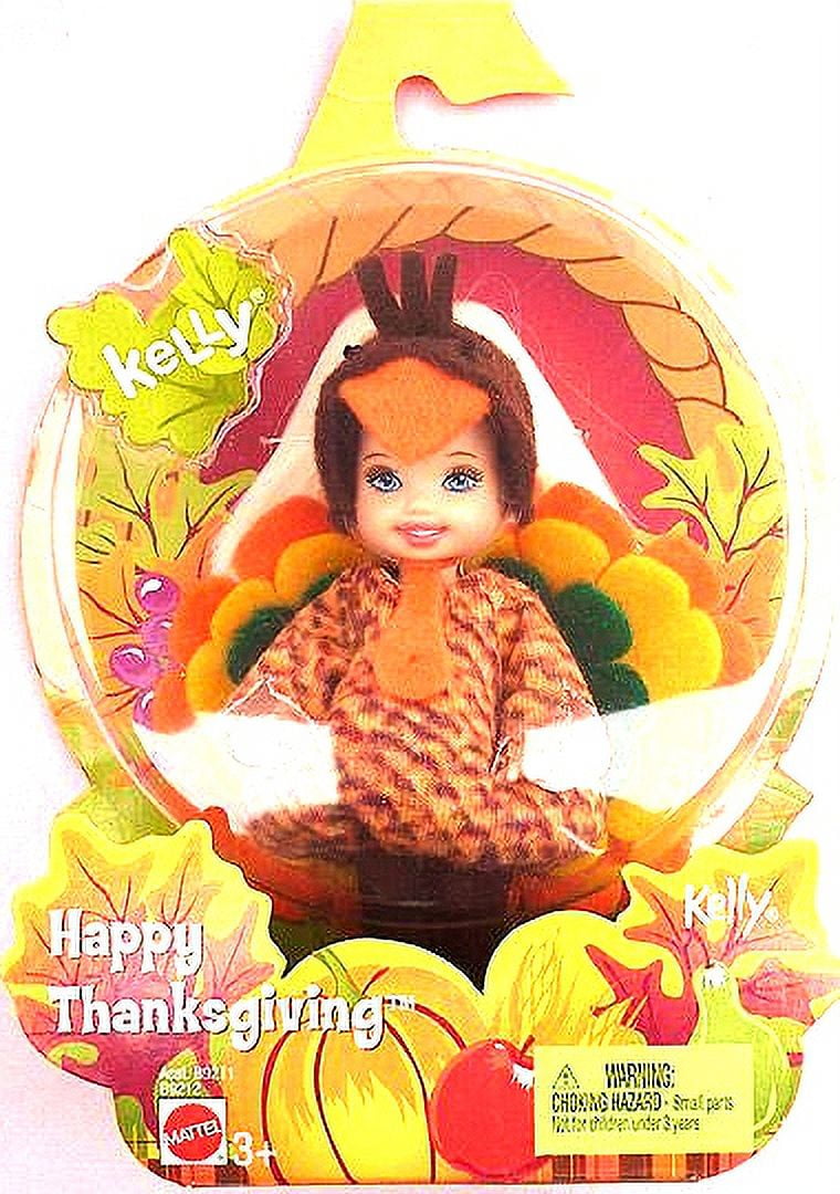 Happy Thanksgiving Kelly is a Turkey Barbie Doll 2004 Mattel #B9212 ...