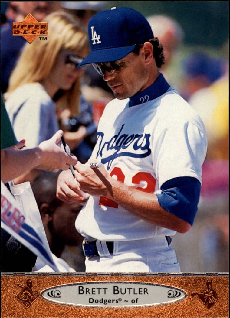 1996 Upper Deck #357 Brett Butler MLB Baseball Trading Card - Walmart.com