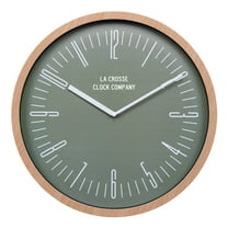 La Crosse 16" Contemporary Livingston Quartz Wall Clock, 404-3041 ...