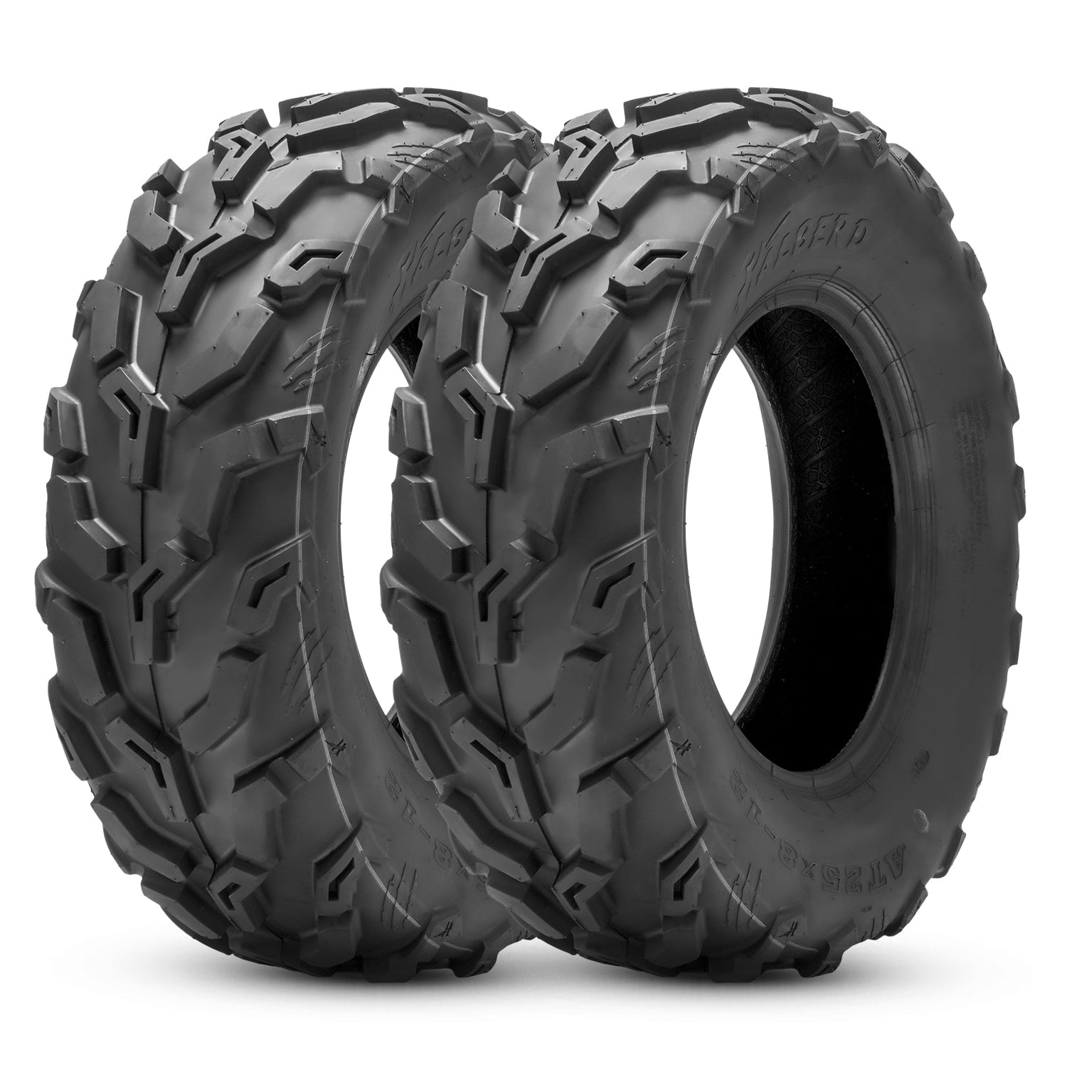HALBERD 6PLY 25X8-12 SXS ATV UTV Tires 25x8x12 All Terrain Off-Road ...