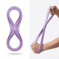Eight Character Pull Rope Open Back Home Fitness Elastic Rope Pull Belt ...
