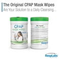 resplabs CPAP Mask Cleaning Wipes - Unscented, Alcohol-Free Cleaner for ...