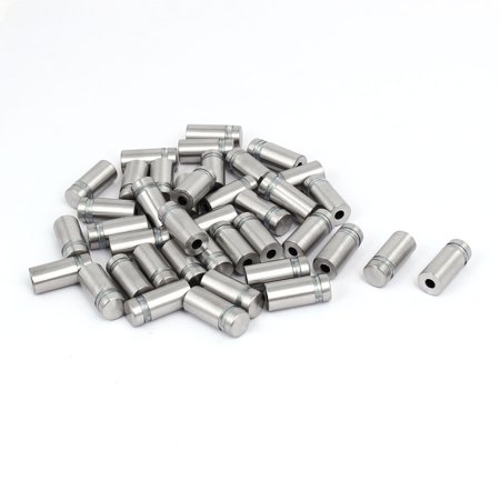 12mmx27mm Stainless Steel Glass Standoff Pins Fixing Mount Bolts Nails ...