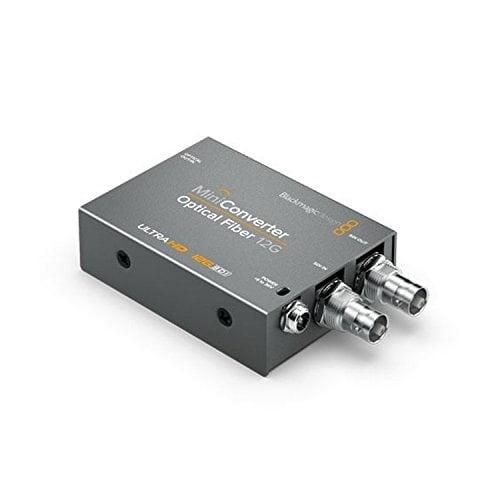 Blackmagic Design Mini Converter Optical Fiber 12G - Walmart.com