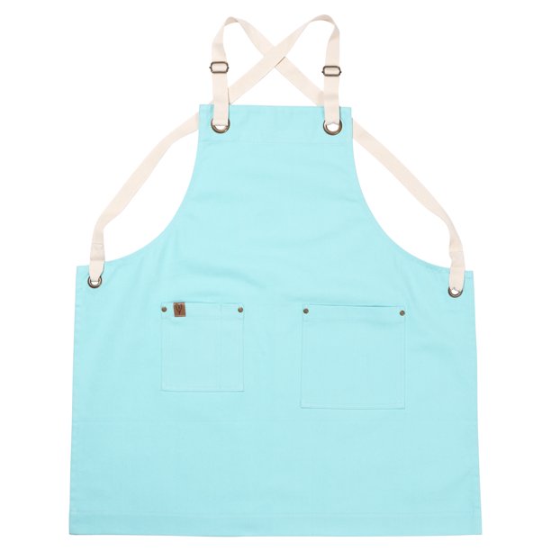 Ayesha Curry Chef & Hostess Apron | Crossback - Aqua | Perfect for your ...