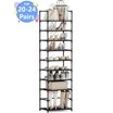 Ktaxon 10-Tier Vertical Shoe Storage Shelves Unit - Portable Shoe Rack ...