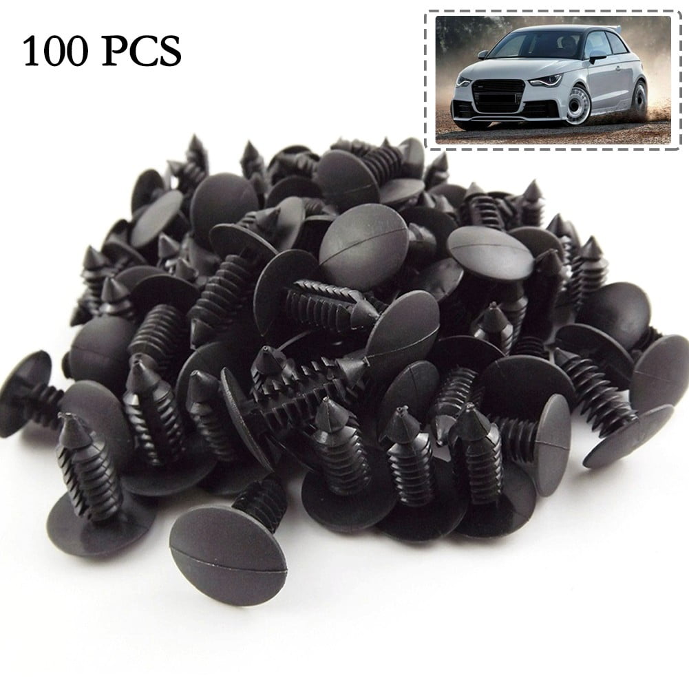 Click here for Myg 100 X 8mm Bumper Clips Auto Car Hole Plastic R... prices