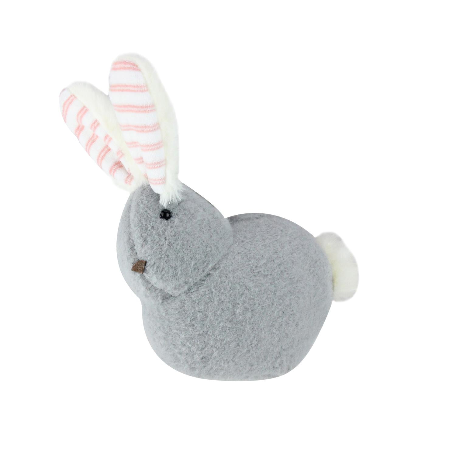 8" Plush Dove Gray Rabbit Easter Spring Figure - Walmart.com