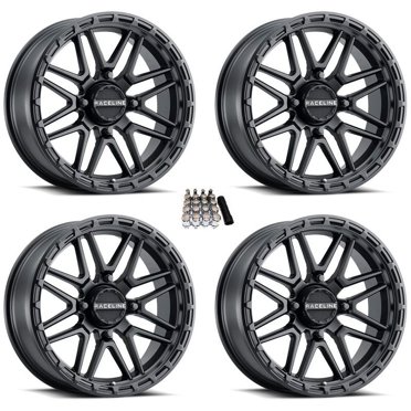 MSA M20 Kore UTV Wheels/Rims Black 16" Polaris RZR 1000 XP / Ranger XP ...