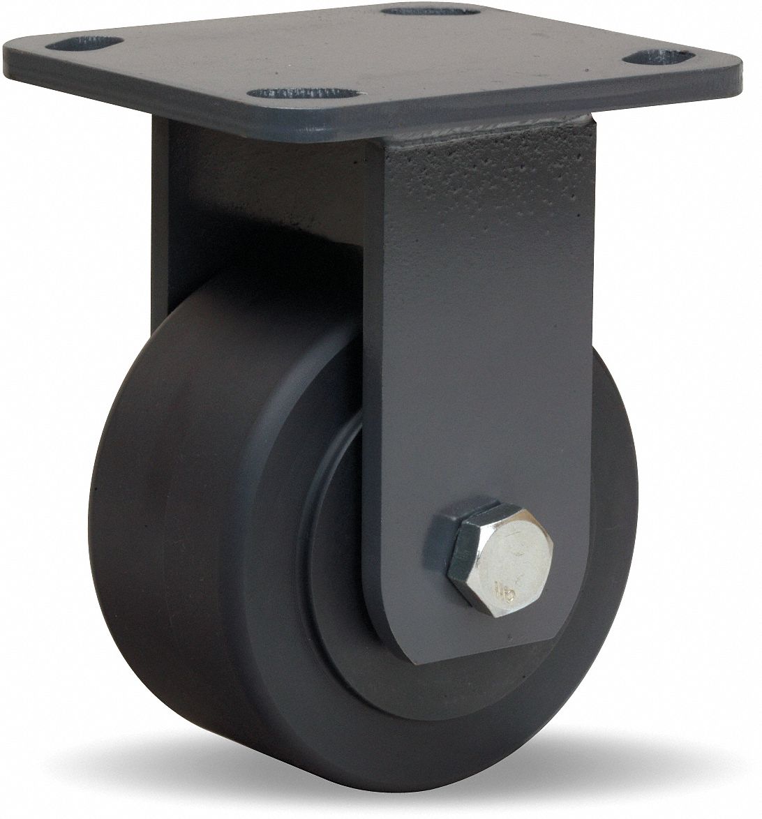 Hamilton Standard Plate Caster,Rigid,2000 lb. R-WH-4NYB - Walmart.com