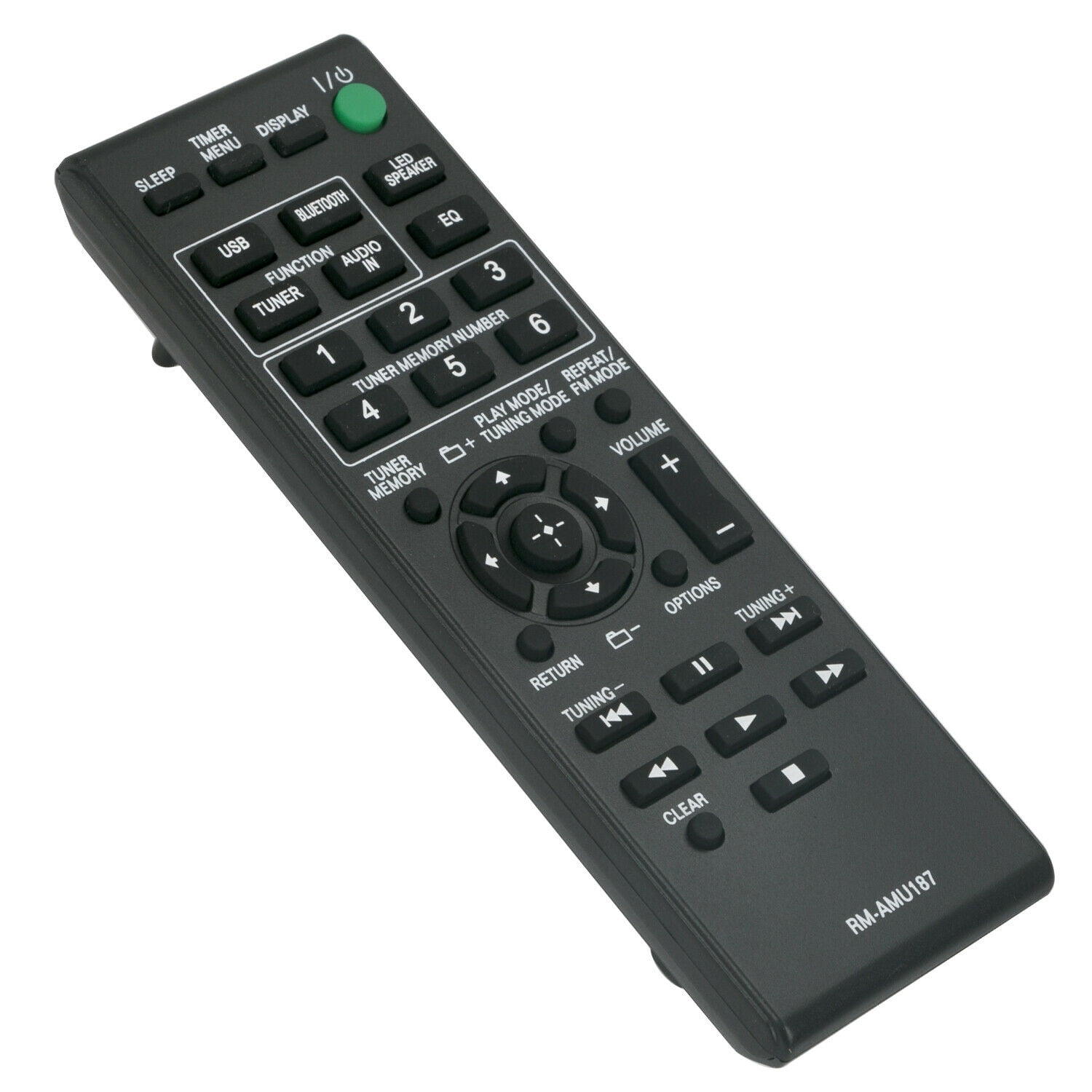 RM-AMU187 Replace Remote for Sony Audio Stereo System MHC-GTR7 GTK-N1BT ...