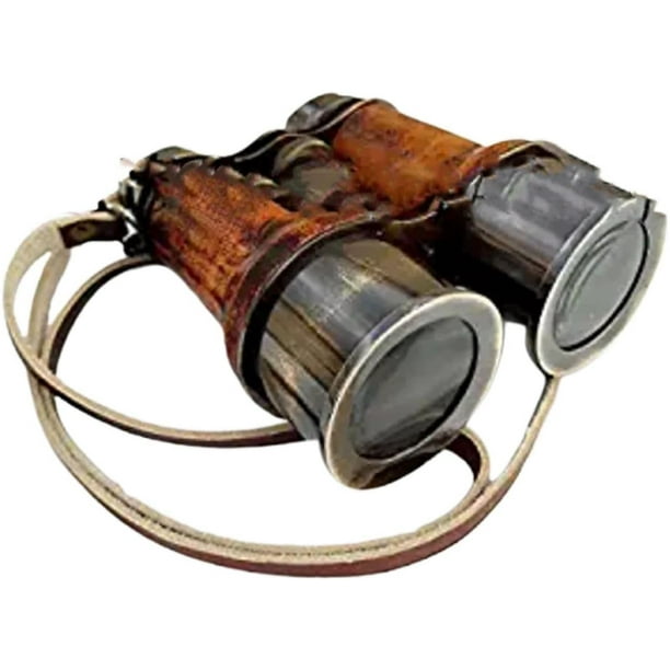 NauticalMart Antique Brass Binocular~Nautical Brass Telescope~Pirate ...
