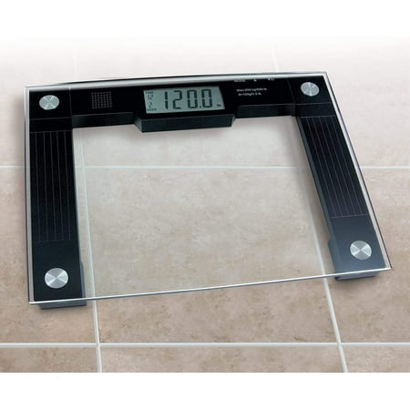 Ideaworks JB5824 Extra Wide Talking Scale-Visual & Voice Display Scale ...