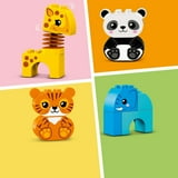 LEGO DUPLO Creative Wild Animal Train 10955, Elephant, Tiger, Panda ...