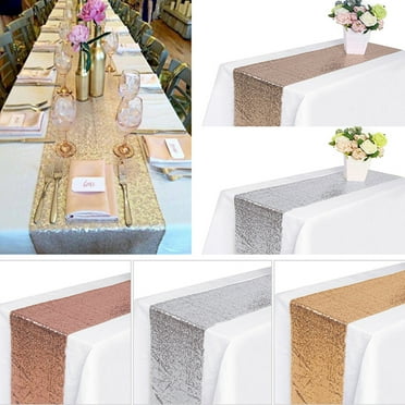 Efavormart 10 Packs of Premium SATIN Table Top Runner For Weddings ...