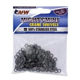 American Fishing Wire Mighty Mini Crane Swivels (100-Percent Stainless ...