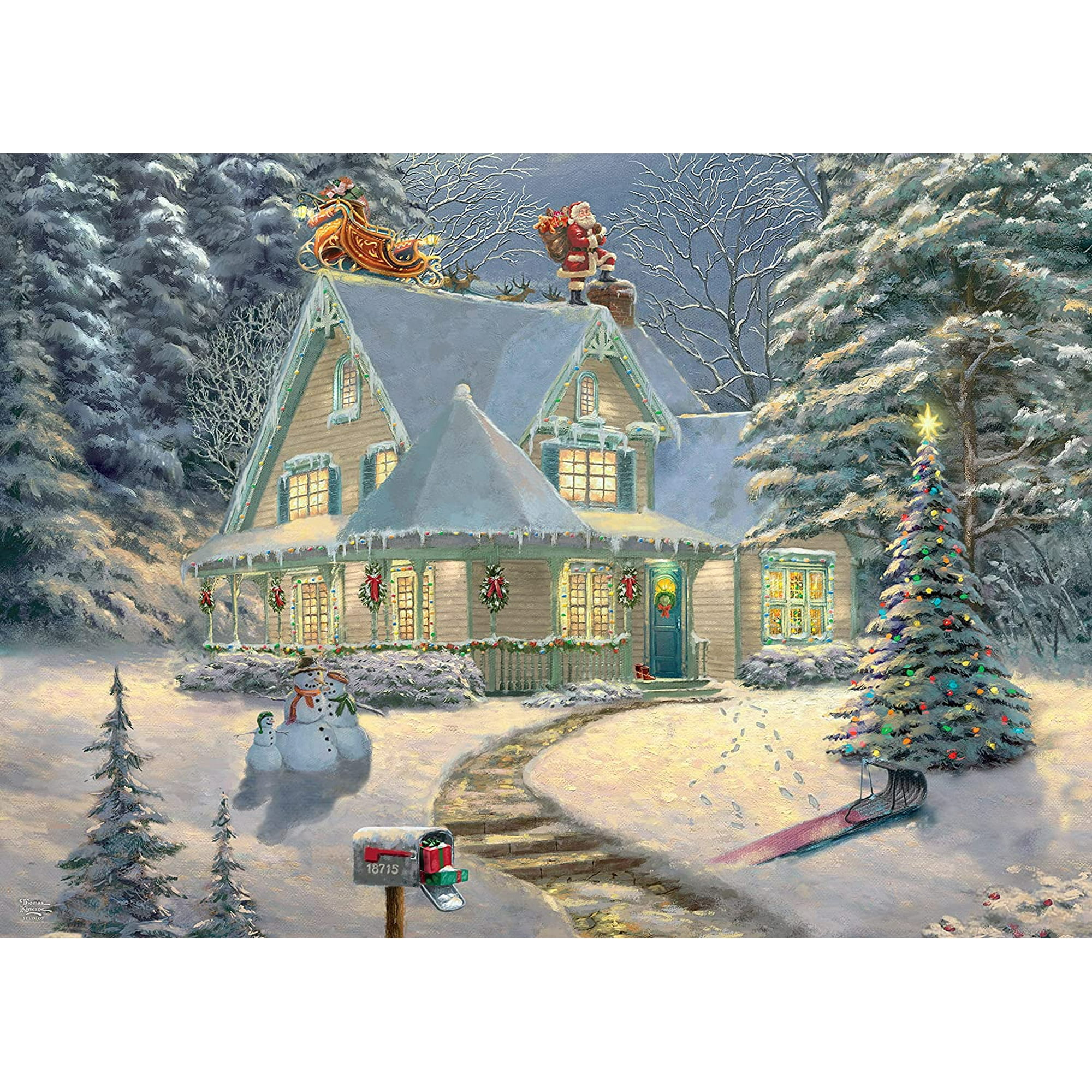 Click here for Hhhc - Thomas Kinkade Hhhc Holiday 1000 Piece Jigs... prices