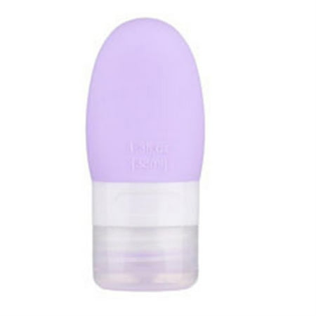 Cosmetics Refillable Bottles Silicone Facial Cleanser Shampoo Press ...