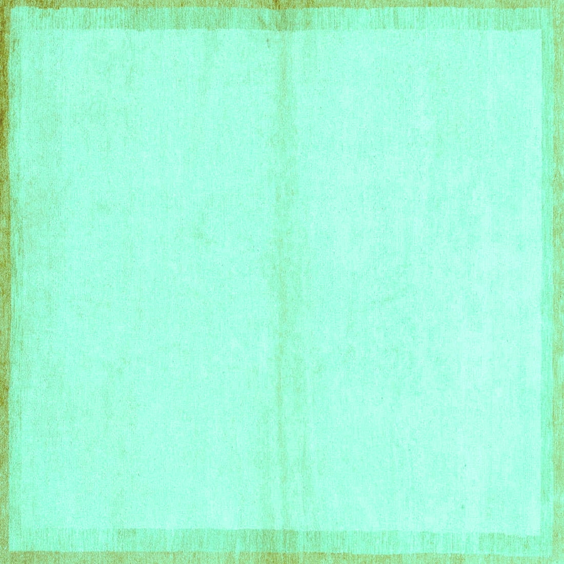 Ahgly Company Indoor Square Solid Turquoise Blue Modern Area Rugs, 8 ...