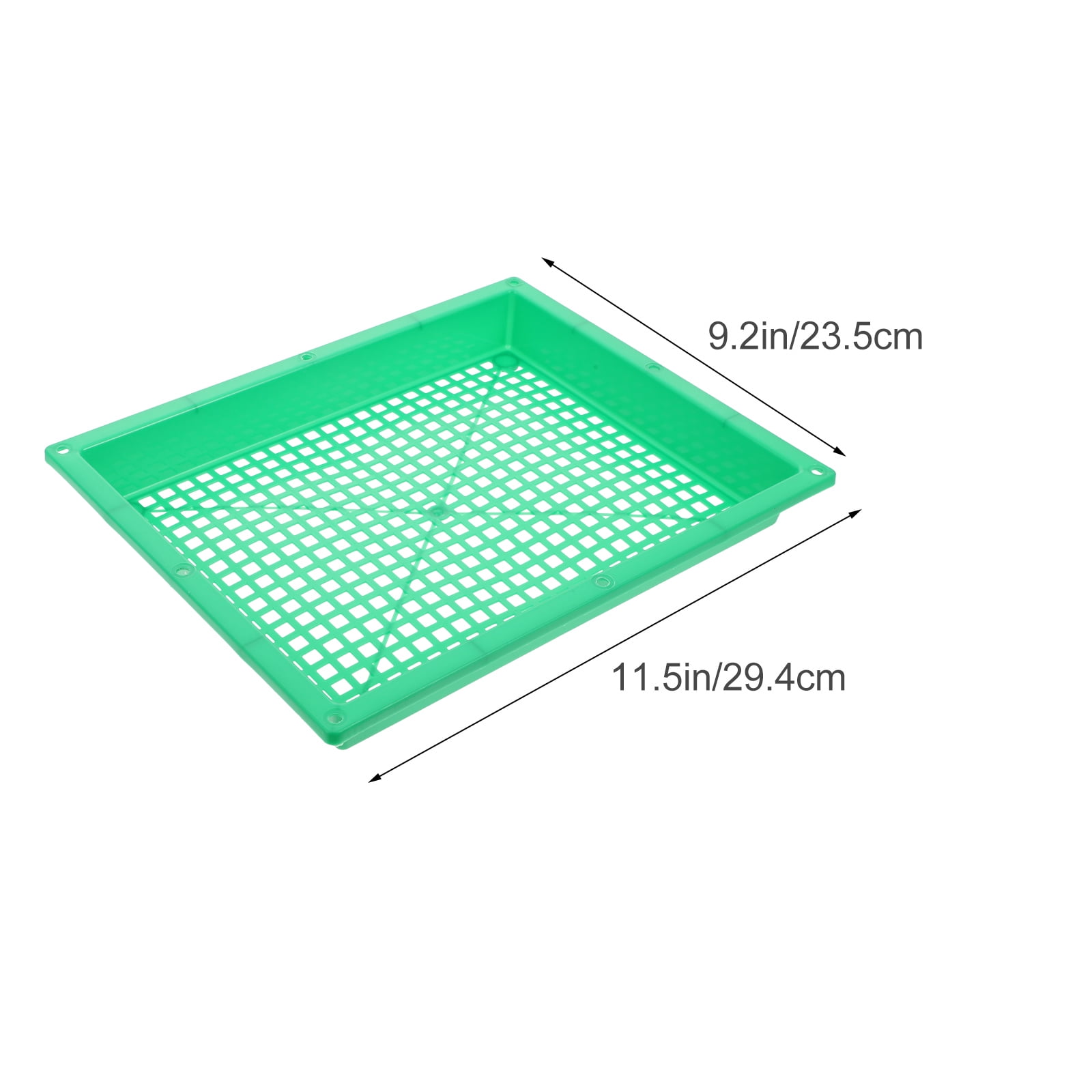 6pcs Plant Germination Trays Multi-hole Plastic Nursery Growing Trays ...