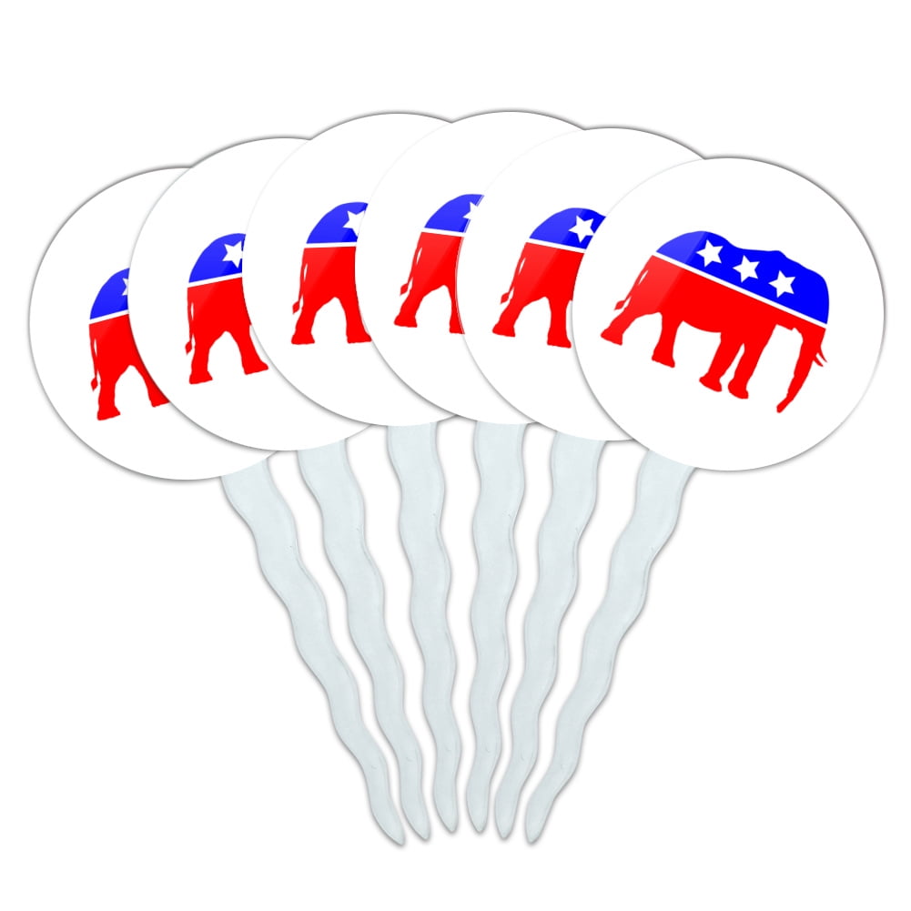 Republican Elephant GOP Conservative America Political Party Cupcake ...