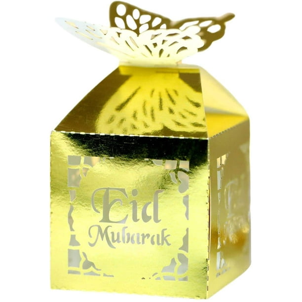 Eid Mubarak Candy Box Eid Snack Container Muslim Confectionery Box with ...