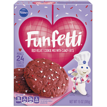 Pillsbury Funfetti Chocolate Fudge Brownie Mix with Candy Coated Chips ...