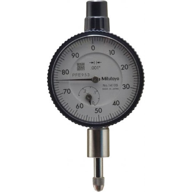 Mitutoyo 1/4" Range, 0-100 Dial Reading, 0.001" Graduation Dial Drop Indicator - Walmart.com